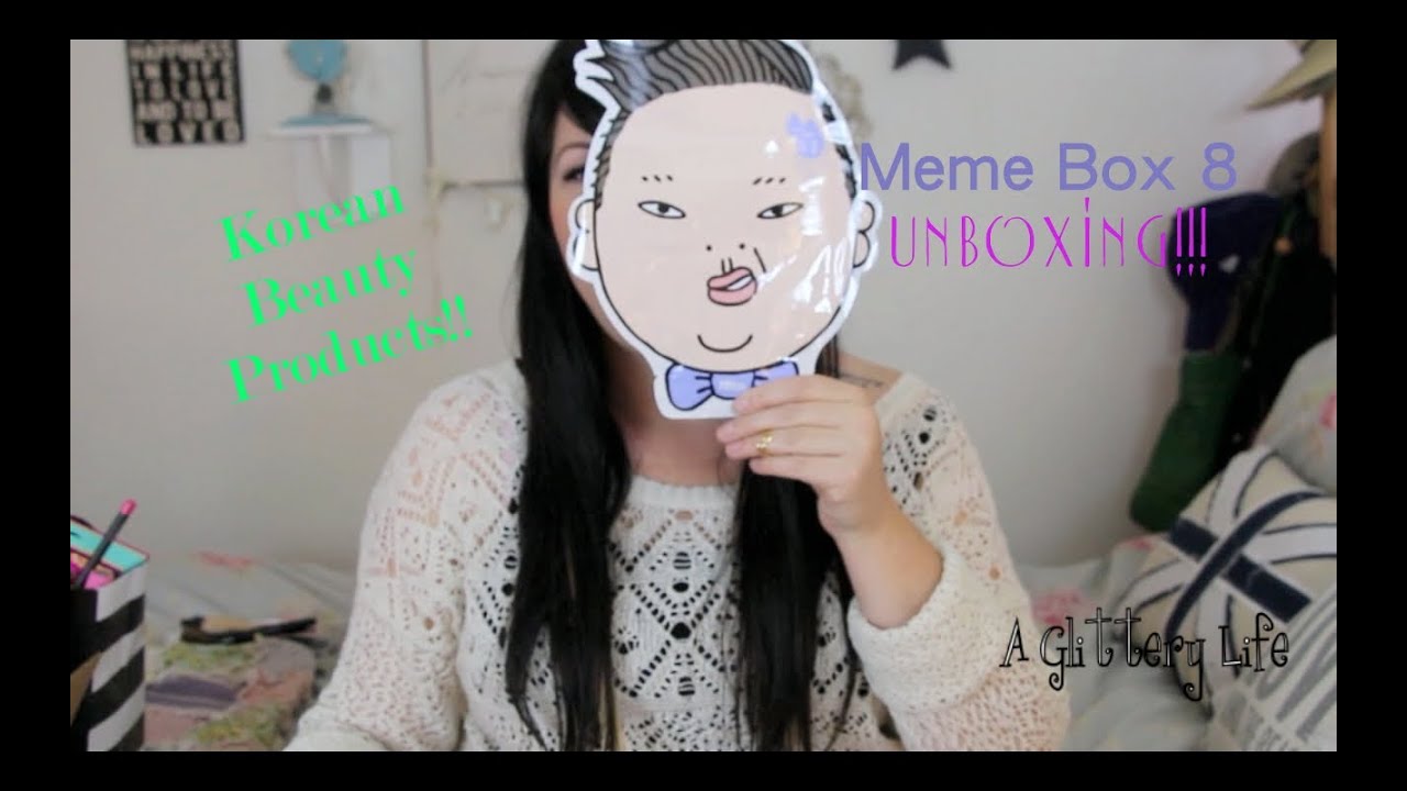 Meme box 8 unboxing!!!! ♡♡♡ - YouTube