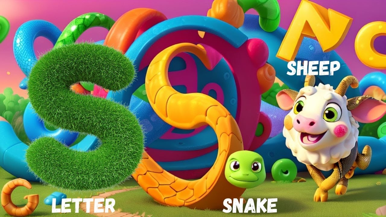 Phonics Song | Letter Ss | Phonics sounds of Alphabet | Nursery Rhymes ...