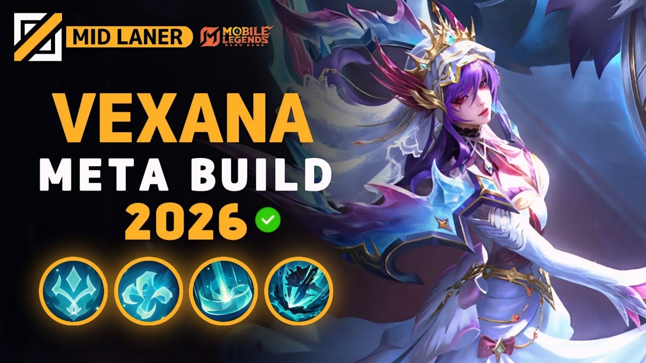Vexana NEW META Build 2026, Emblem, and Best Hero Counters | Mobile ...