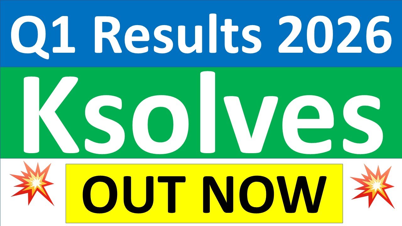 KSOLVES Q1 results 2026 | KSOLVES results today | KSOLVES Share News ...