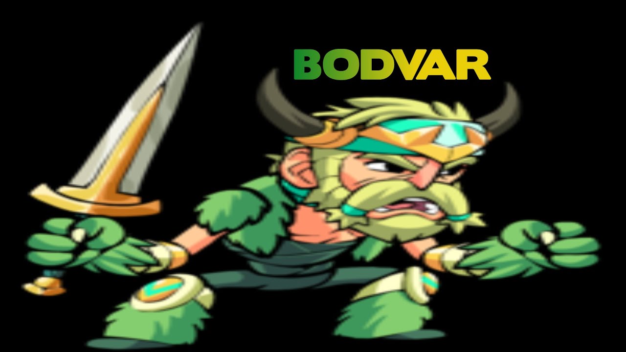 BODVAR GAMEPLAY (BRAWLHALLA) - YouTube