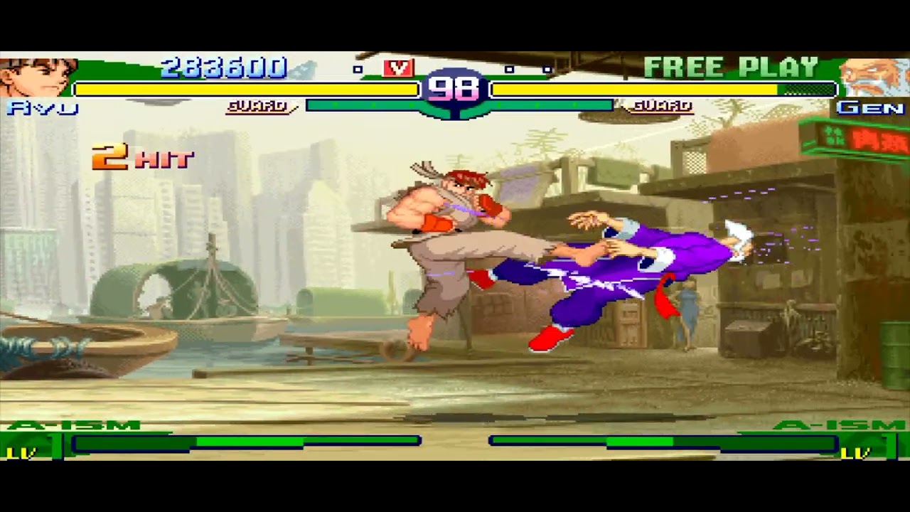 Street Fighter 3 Alpha - Ryu Gameplay - YouTube