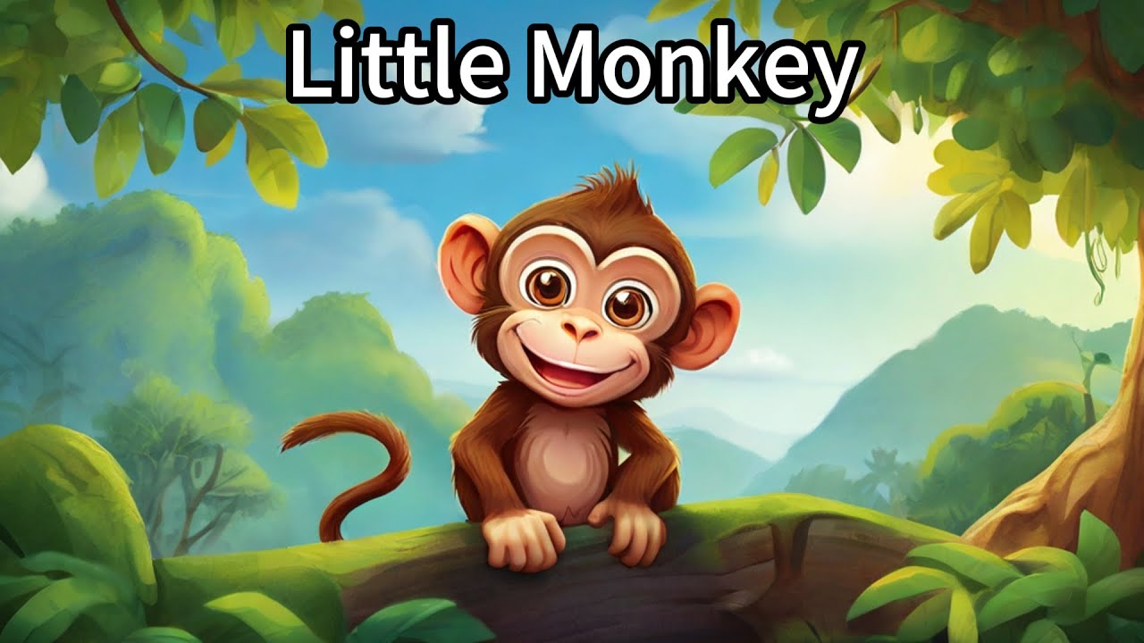 Little Monkey (Nursery Rhymes & Kids Songs) - YouTube