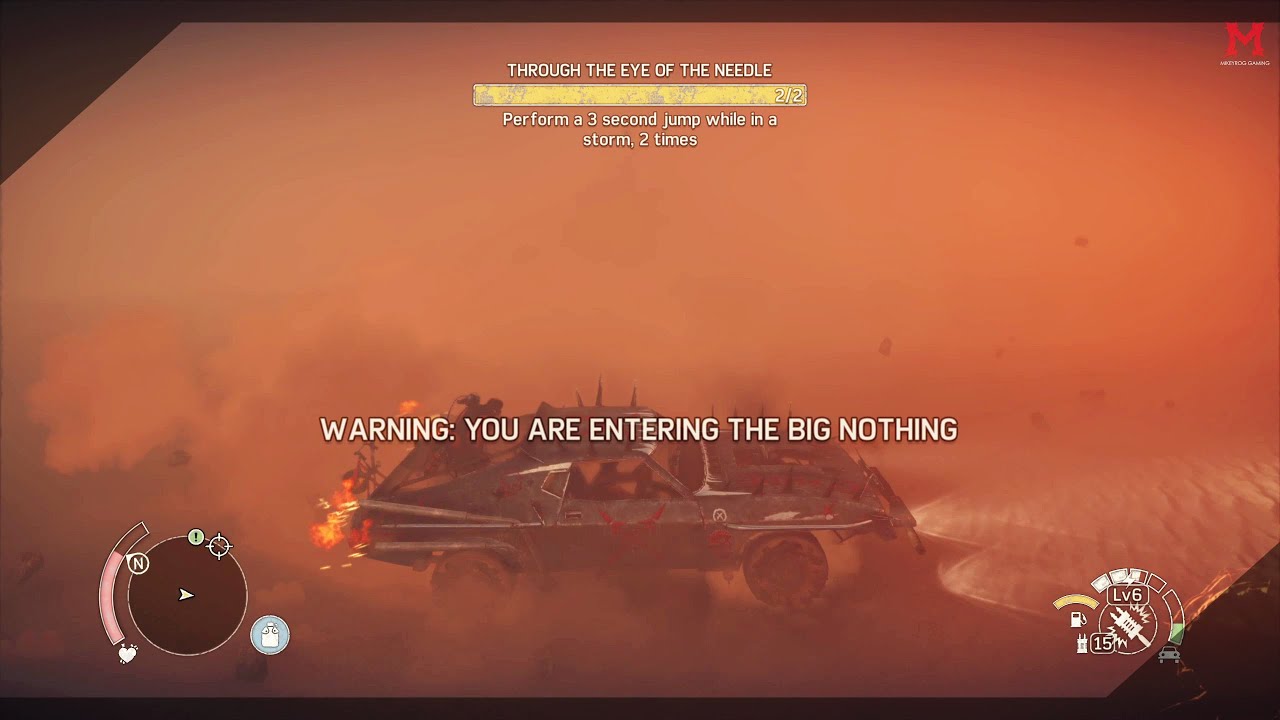 How to complete Through The Eye of The Needle Challenge in Mad Max ...