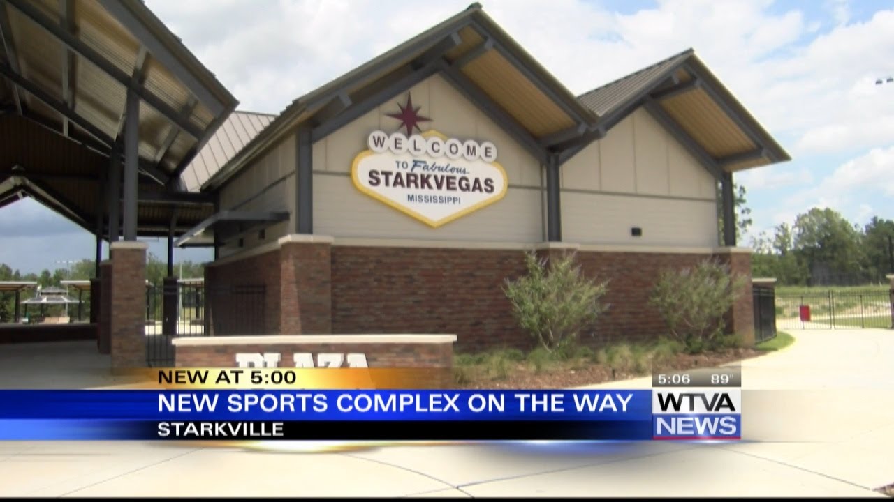 Starkville to have official grand opening soon for new sportsplex - YouTube