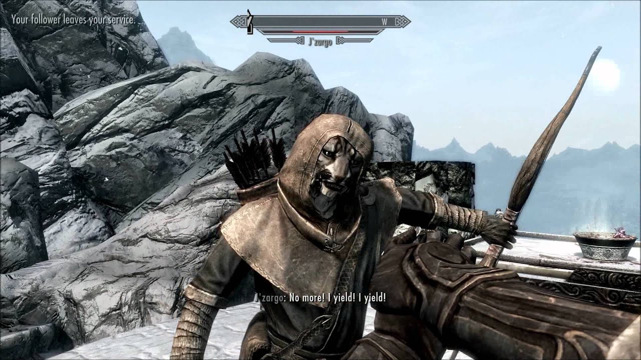 Skyrim - Atomic Noogie Fighting Style - YouTube