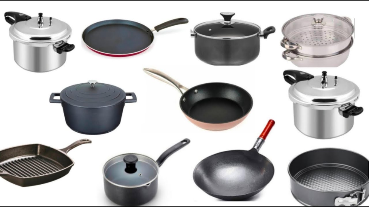 Learn Basic Kitchen Utensils Names in English with Pictures. - YouTube