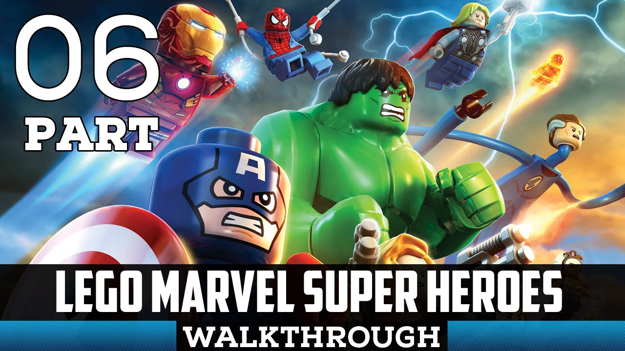 Lego Marvel Superheroes Gameplay Walkthrough Part 6 - Hydra Base - YouTube
