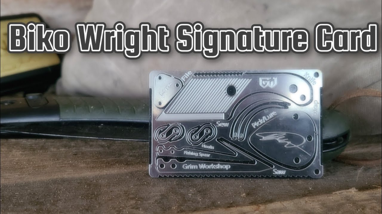Biko Wright Signature Card Overview - YouTube