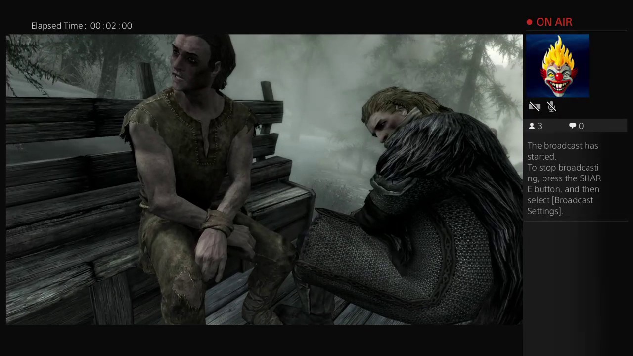 SKYRIM PS4 OPENING SCENE - YouTube