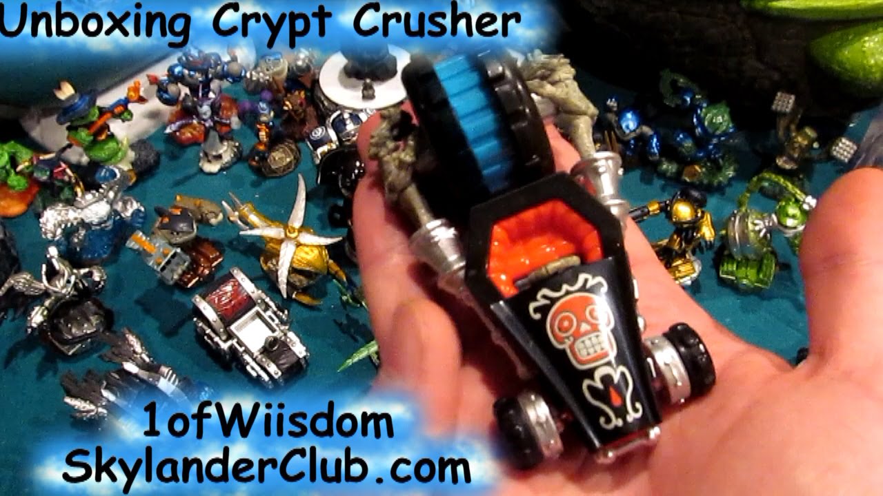 Skylanders SuperChargers Unboxing Crypt Crusher - YouTube