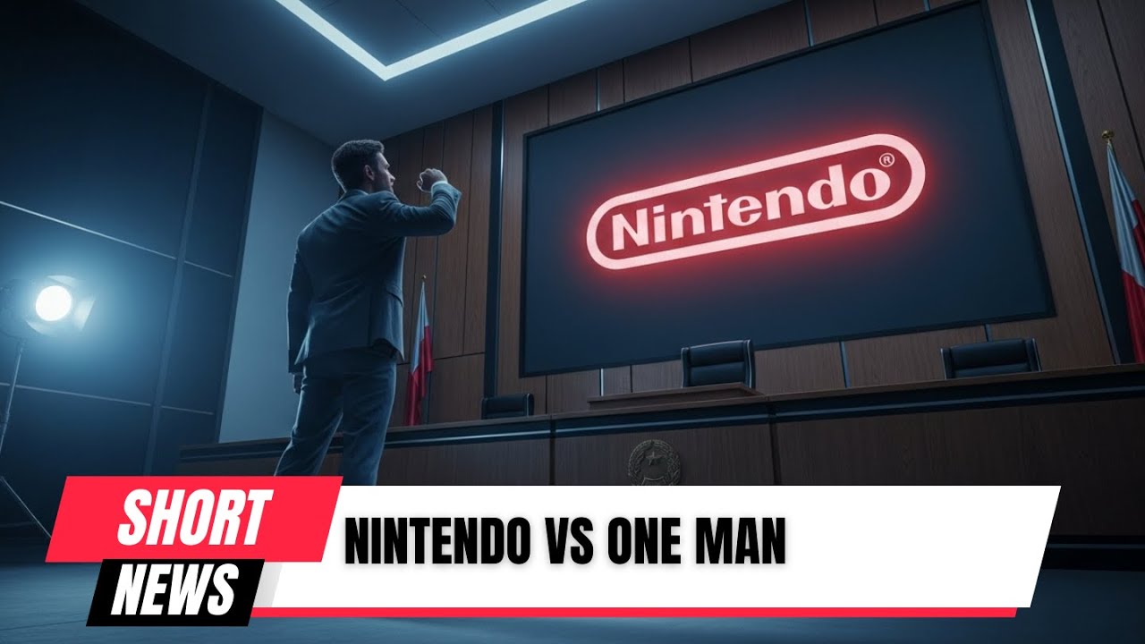 Nintendo VS One Man Battle - The Short News - YouTube