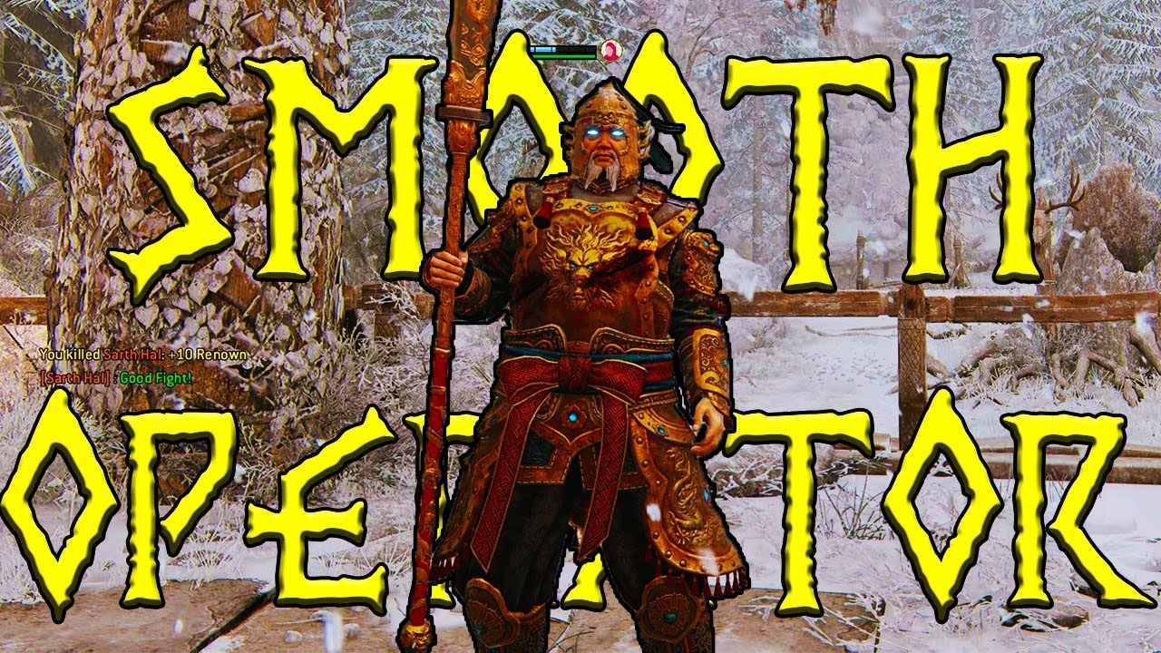 B-TIER JIANG JUN IS THE SMOOTHEST HERO!!!! | For Honor | Jiang Jun ...