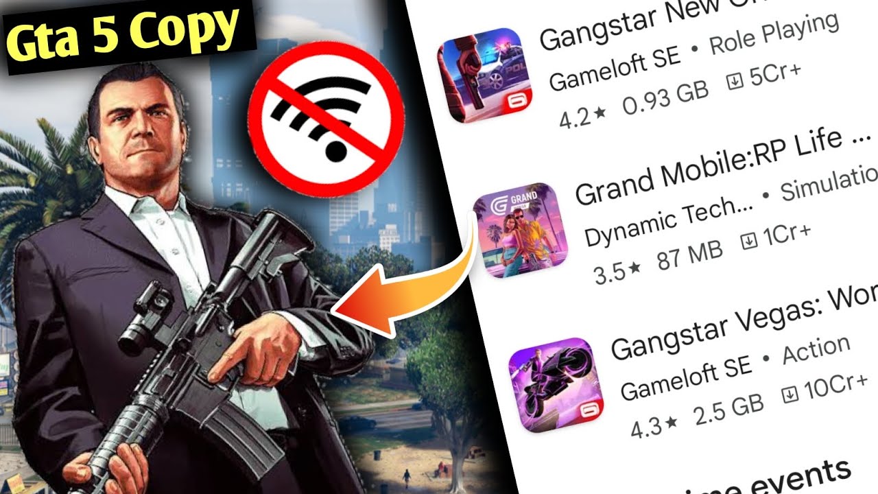 *I Found* Realistic Gta 5 Copy Game 😱 On Play Store | Gaming Tacer ...