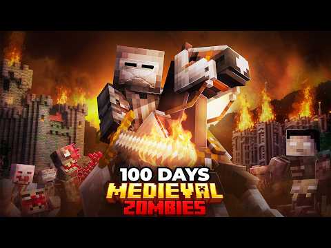 I Survived 100 Days of a REALISTIC Medieval Plague in Minecraft