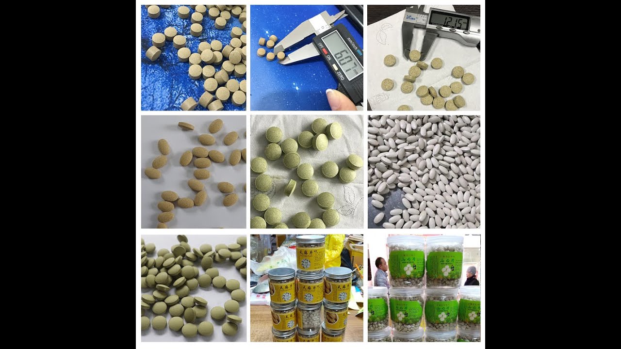 Green tea powder, granulation, pressing, production process, video ...