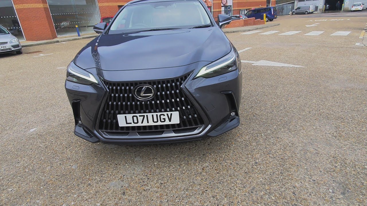 Lexus UK model NX 350h 2022 Takumi Sonic Grey incl Auto park feature ...