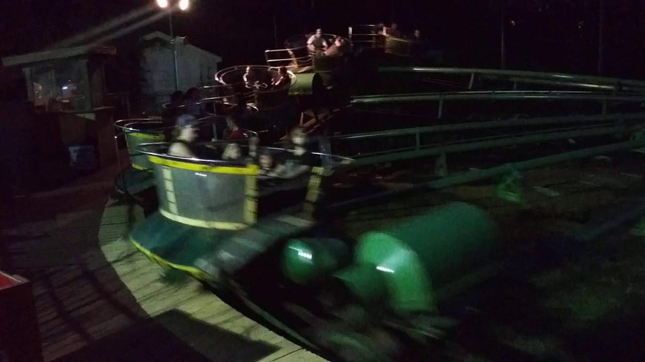 Turtle Ride at Kennywood (night video) on 8.31.19 - YouTube