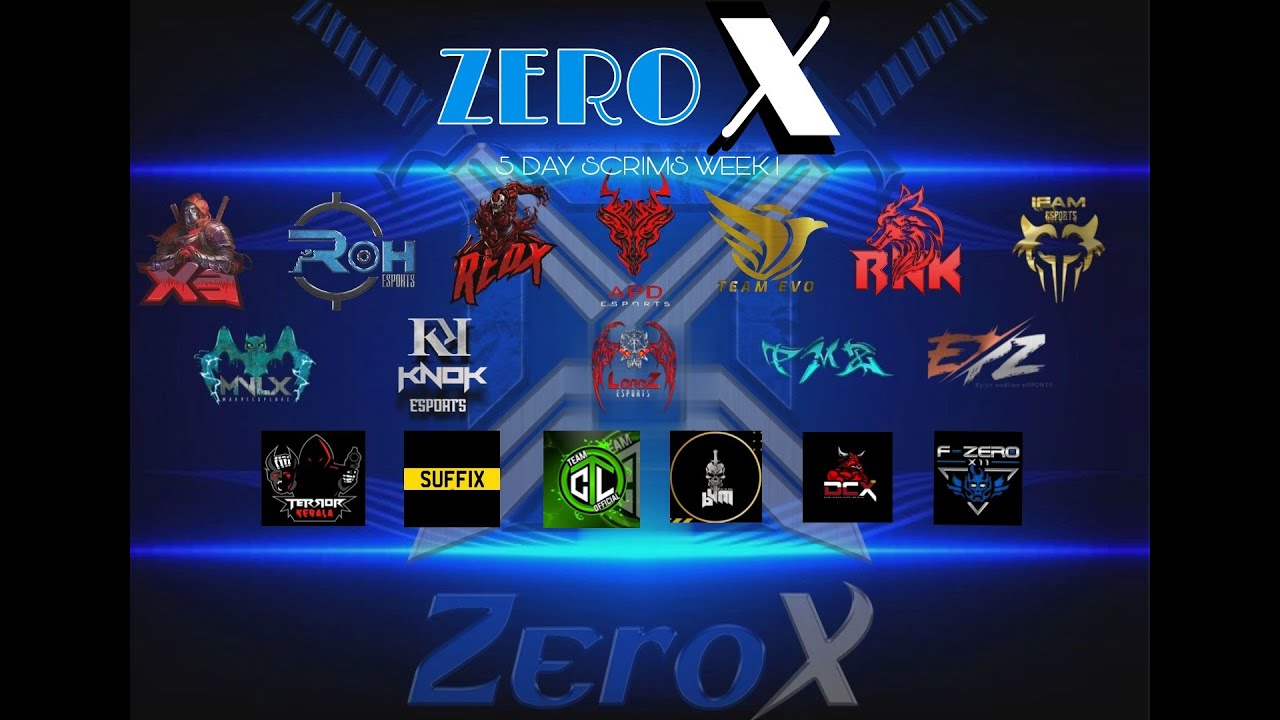 [English] BGMI : ZeroX Official | ZeroX 5 DAY SCRIMS WEEK 1 | DAY 4 ...
