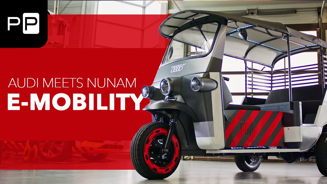 Imagefilm - Audi & nunam | 2ND LIFE E-RICKSHAWS & SOLAR CHARGING ...