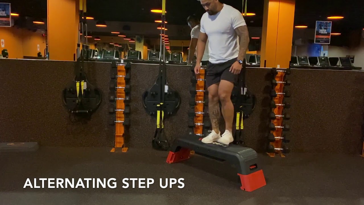 ALTERNATING STEP UPS - YouTube