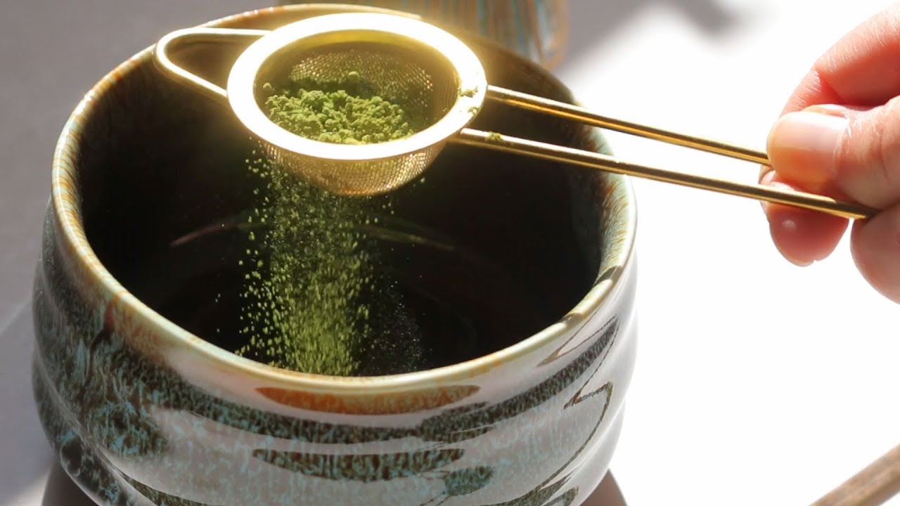 Matcha & Tea Sieve by Teapro - YouTube
