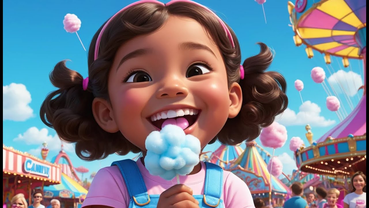 Cotton Candy, Sweet and Light Delight | Delightful Kids Song | Playful ...