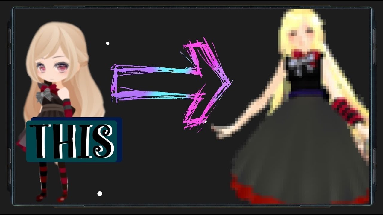 『2D to 3D』L I S A 【MMD MODEL SHOWCASE】 - YouTube
