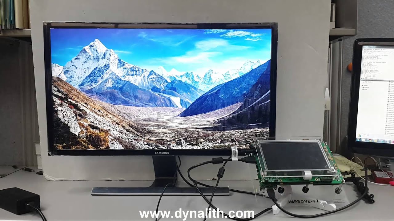 4K image display with FPGA board - YouTube