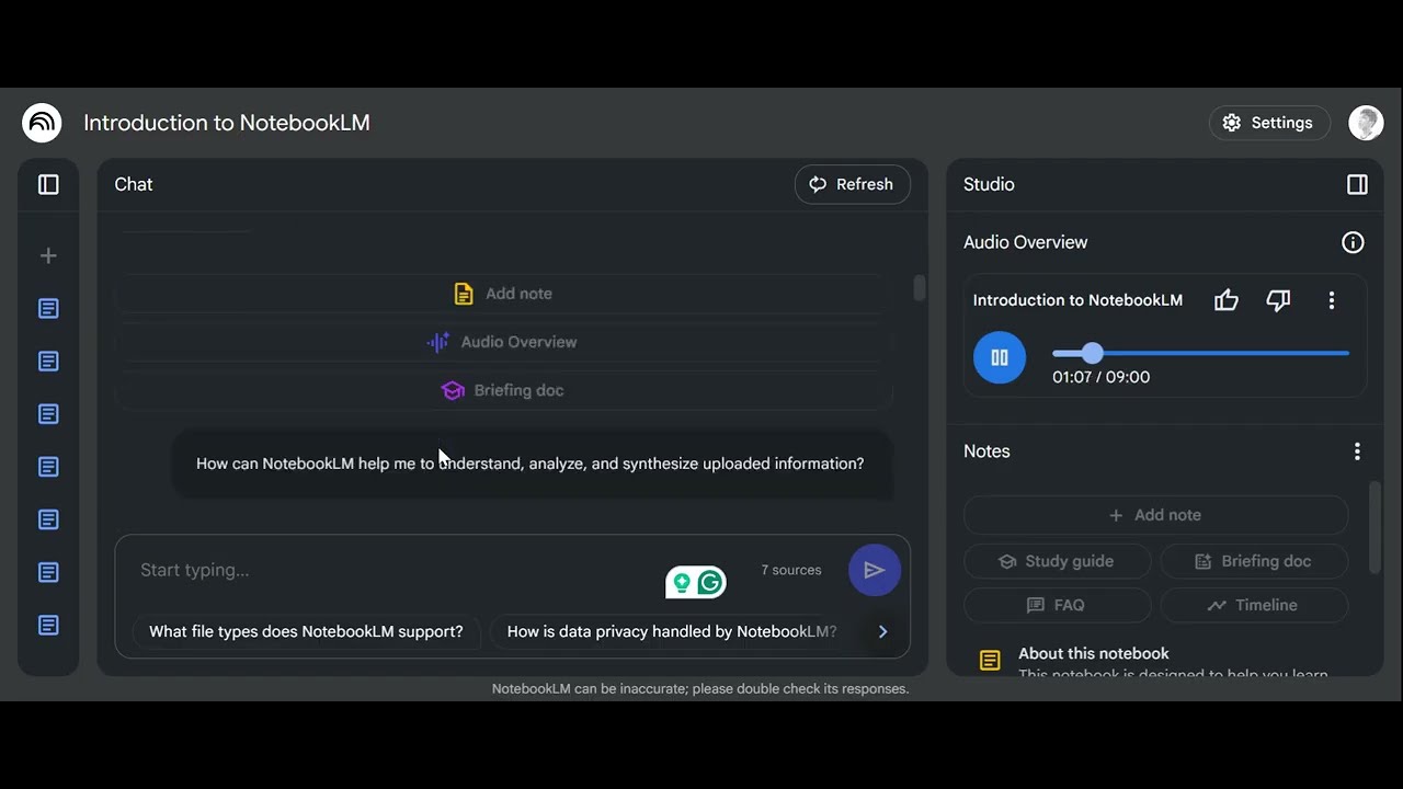 NotebookLM Preview: Google’s AI-Powered Research Assistant! (Hands-On ...