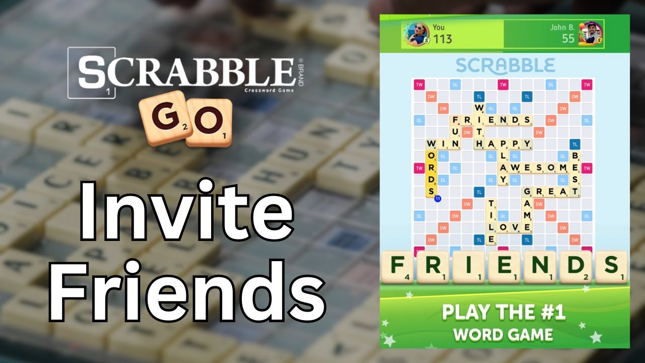 How to Invite your Friends on Scrabble Go? 2024 (Quick & Easy ...