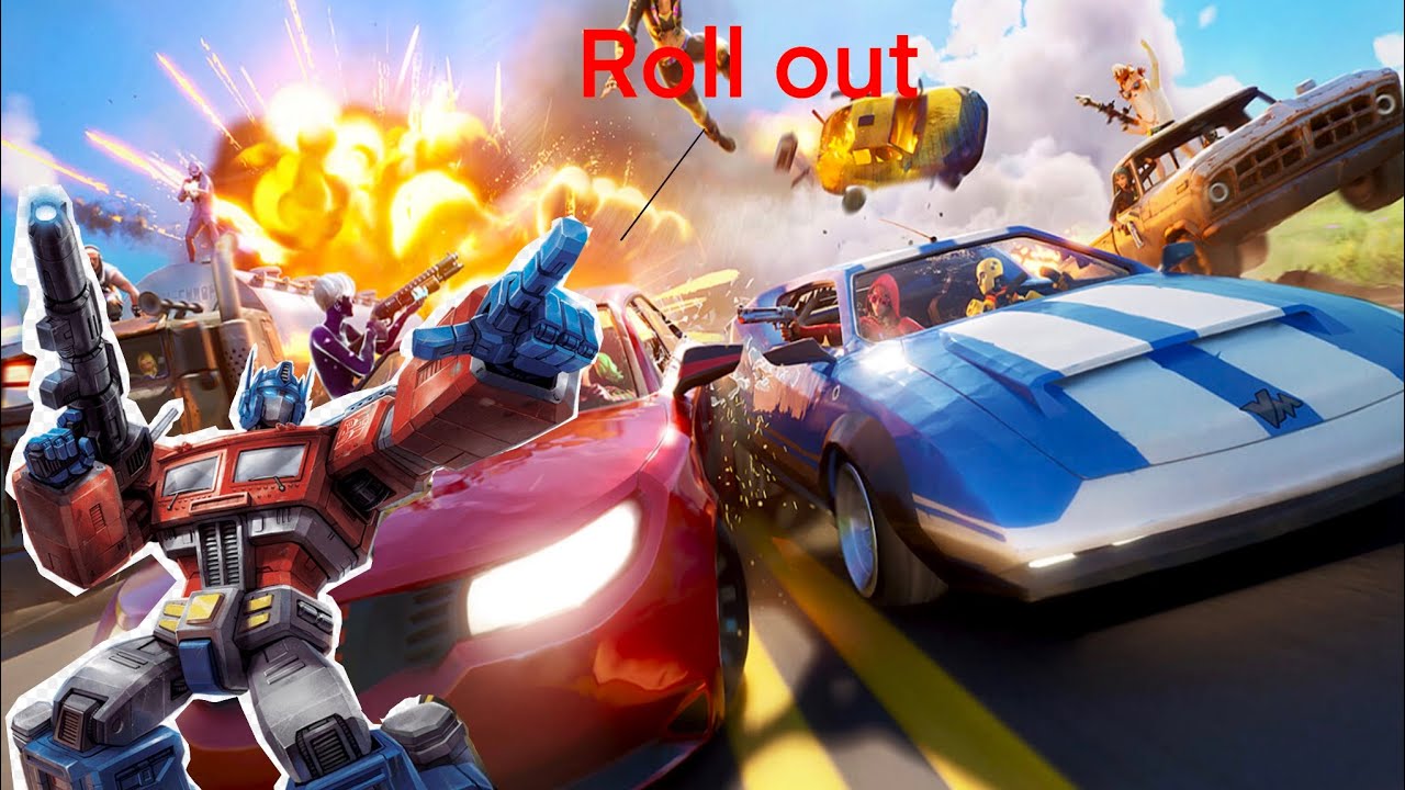 Fortnite Transformer challenge - YouTube
