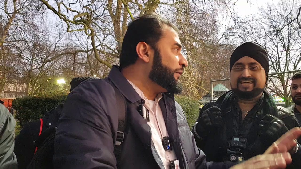 P1 Confronting a pathological liar! Adnan Vs Raj Speakers Corner Hyde ...