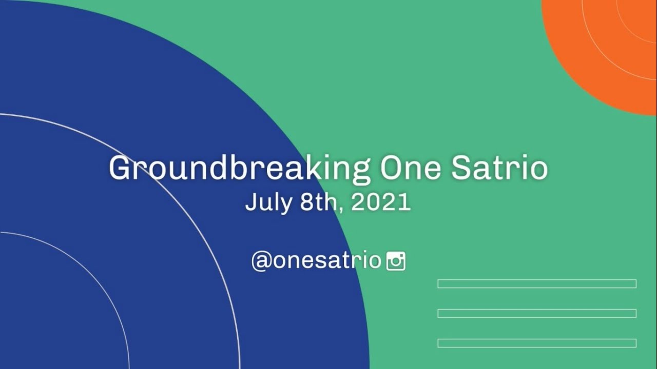 Virtual Groundbreaking One Satrio | July 8, 2021 - YouTube