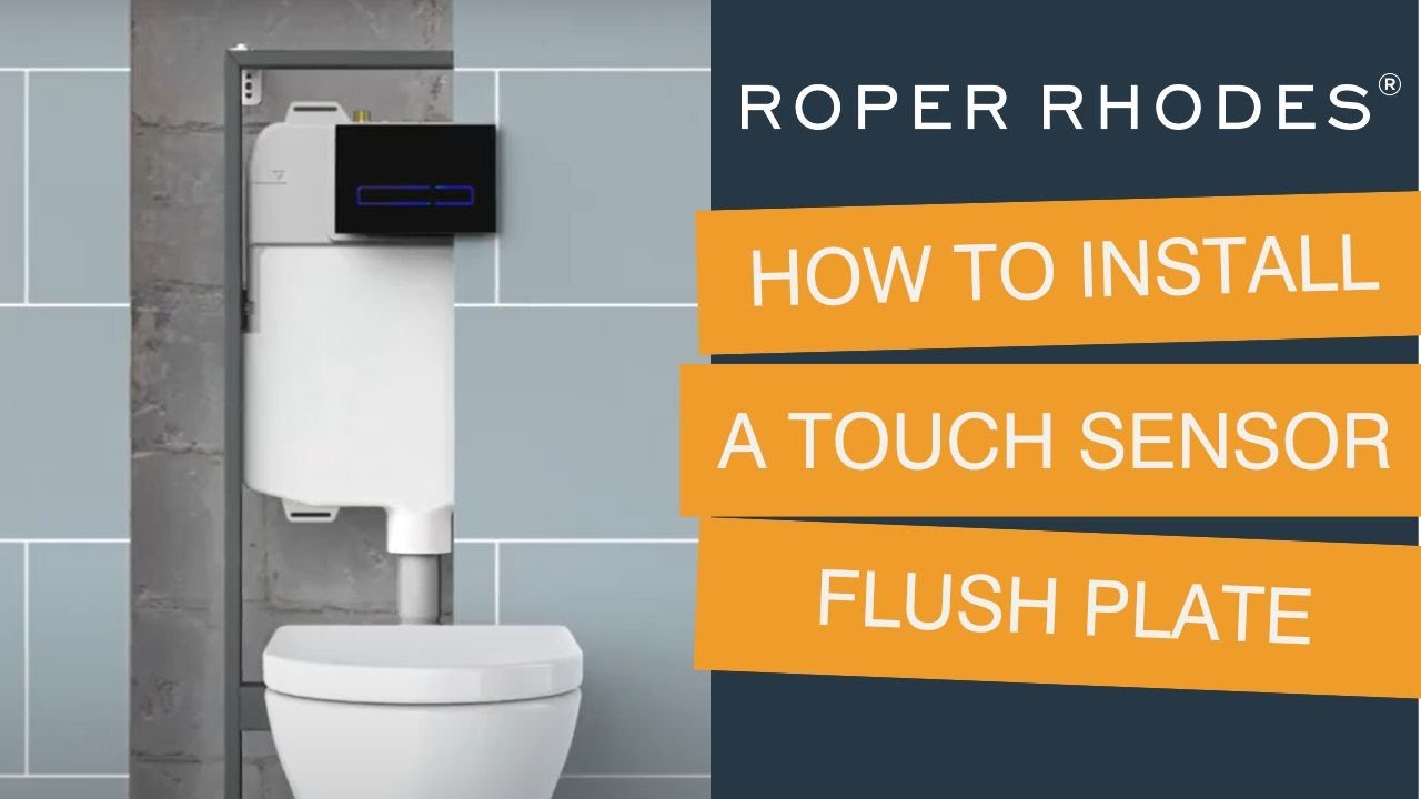 How to Install a Touch Sensor Flush Plate - YouTube