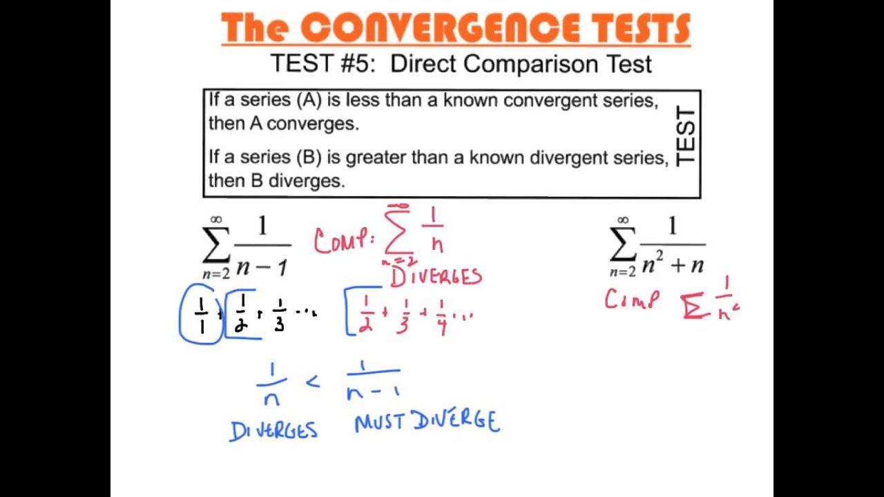 Direct Comparison Test - YouTube