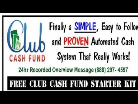 Club Cash Fund 2021| Request a Free Starter Kit Start Getting Mailbox ...