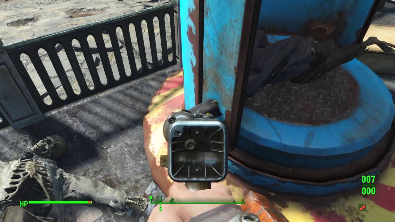 Fallout 4 hand glitch - YouTube