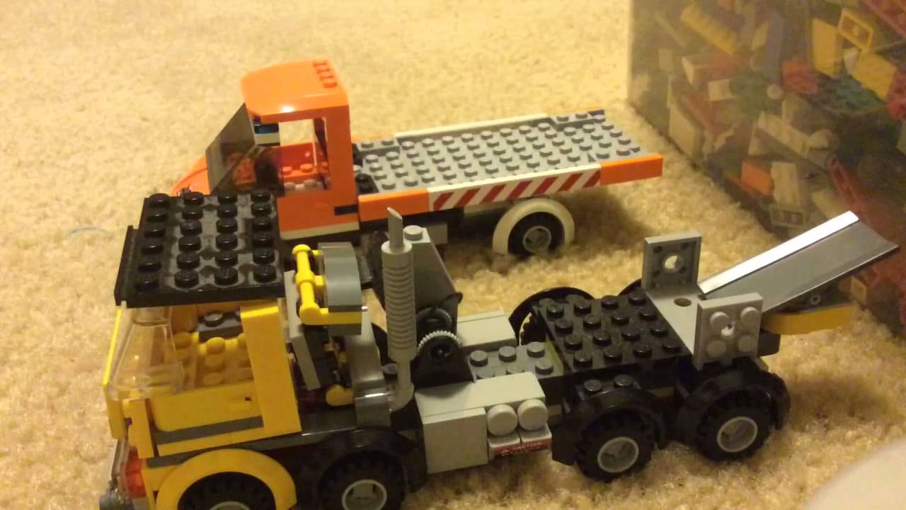 How to Make A Lego Car Hauler - YouTube