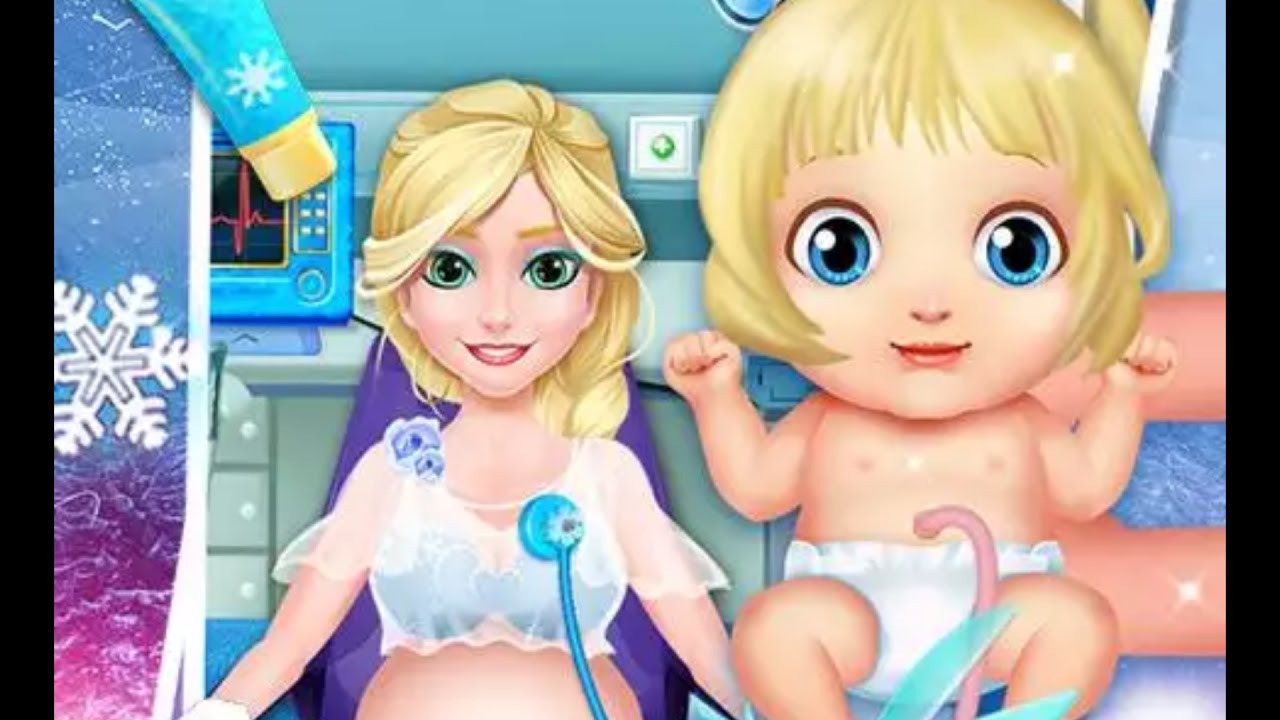 Ice Mommy's Newborn Baby - Android gameplay - Free kids best apps - YouTube