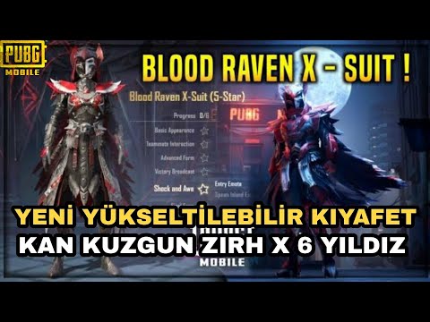 KANLI KUZGUN ZIRH X TANITIM - PUBG MOBİLE