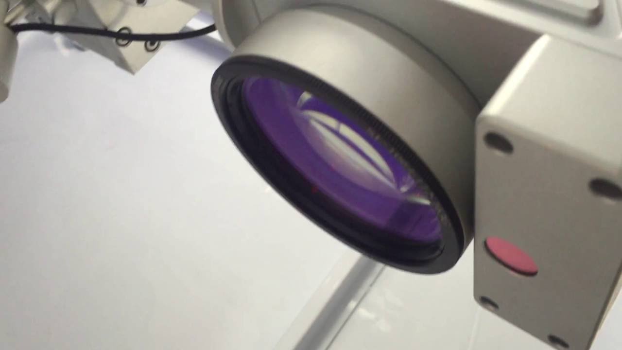 Camera fiber laser marking system - YouTube