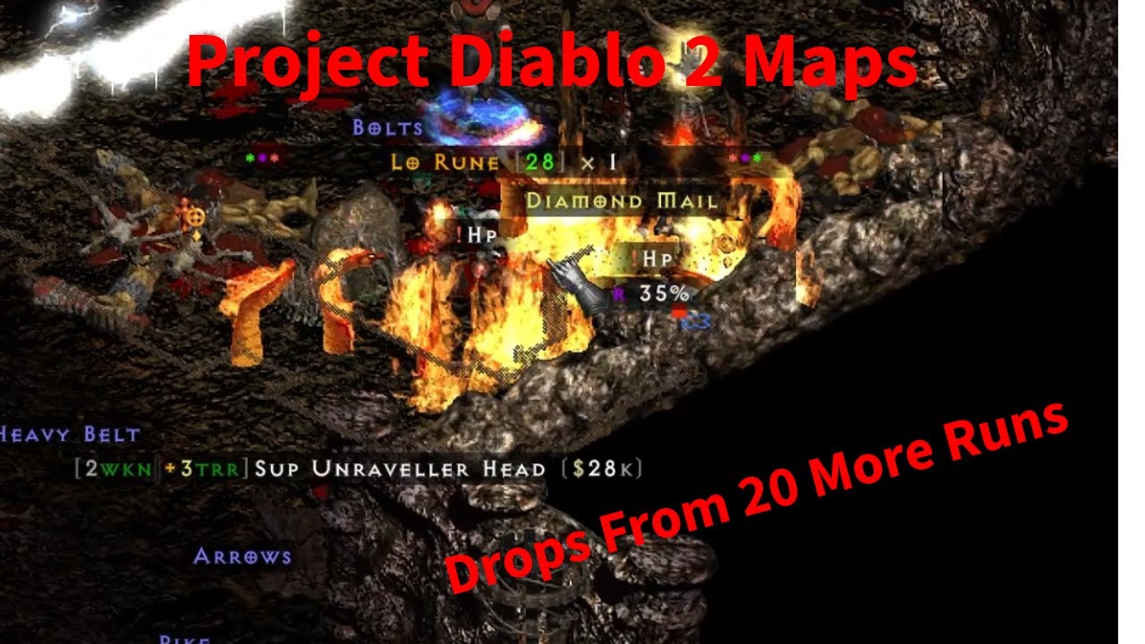 I Ran 20 MORE Maps In Project Diablo 2 HC SSF - Almost Ready For Uber ...