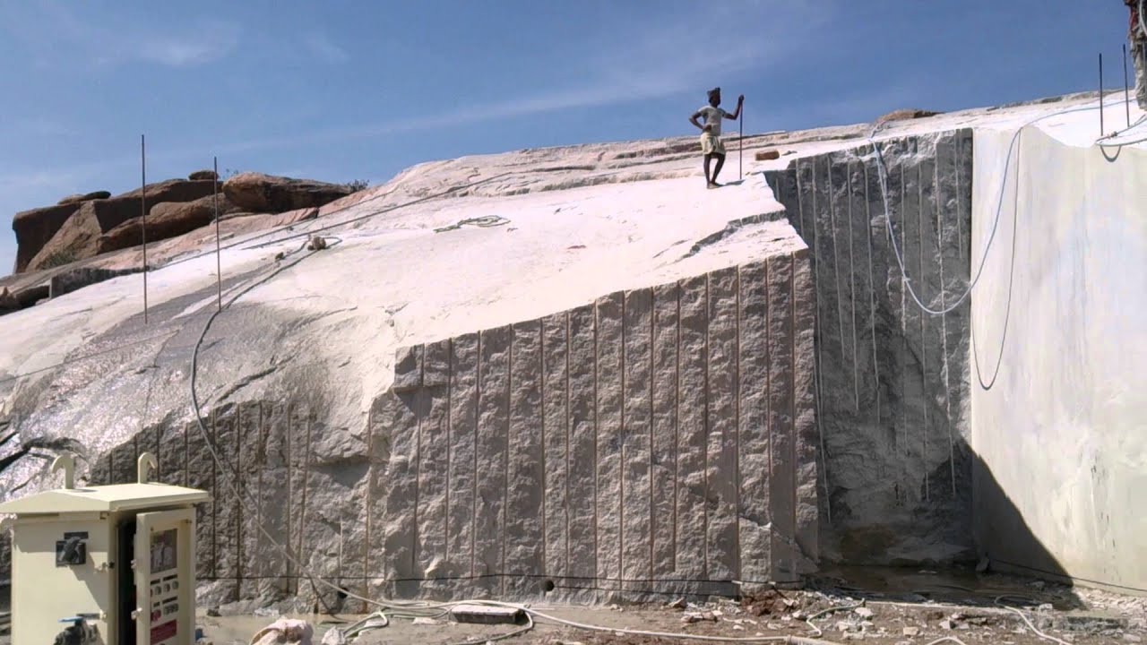 Mahinoor Rocks: Granite Manufacturers Units Bangalore, India - YouTube