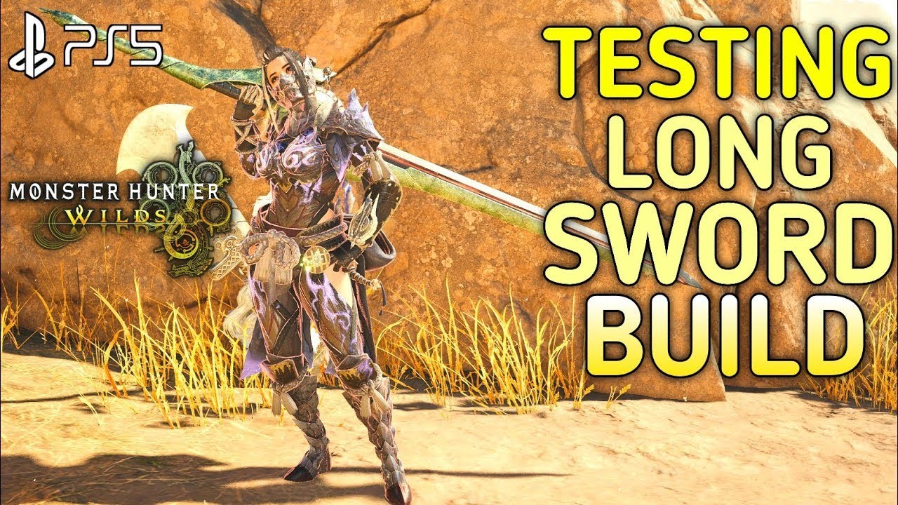 Testing Long Sword Combos & LS Build MONSTER HUNTER WILDS Longsword ...