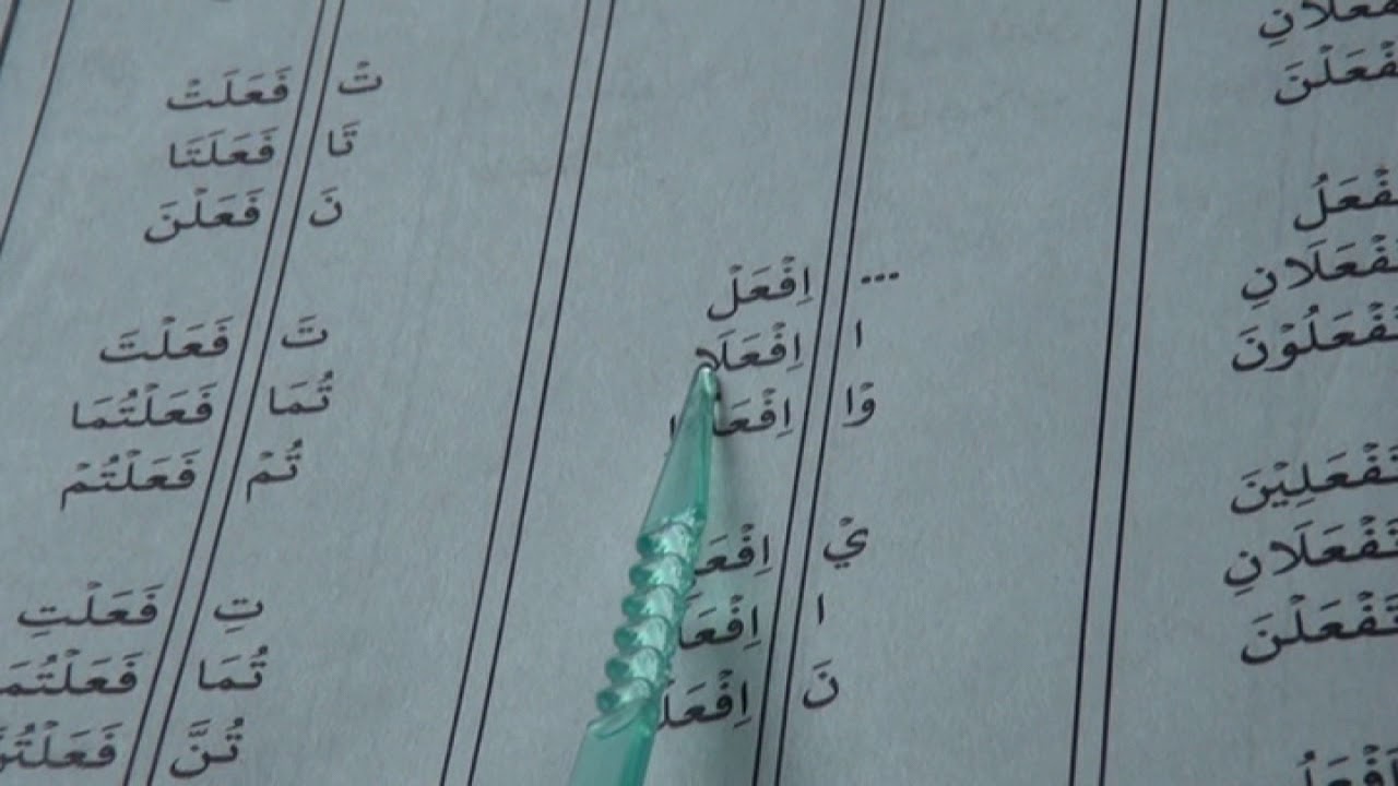 bab fiiil amr-- belajar fiil amr metode tamyiz - YouTube