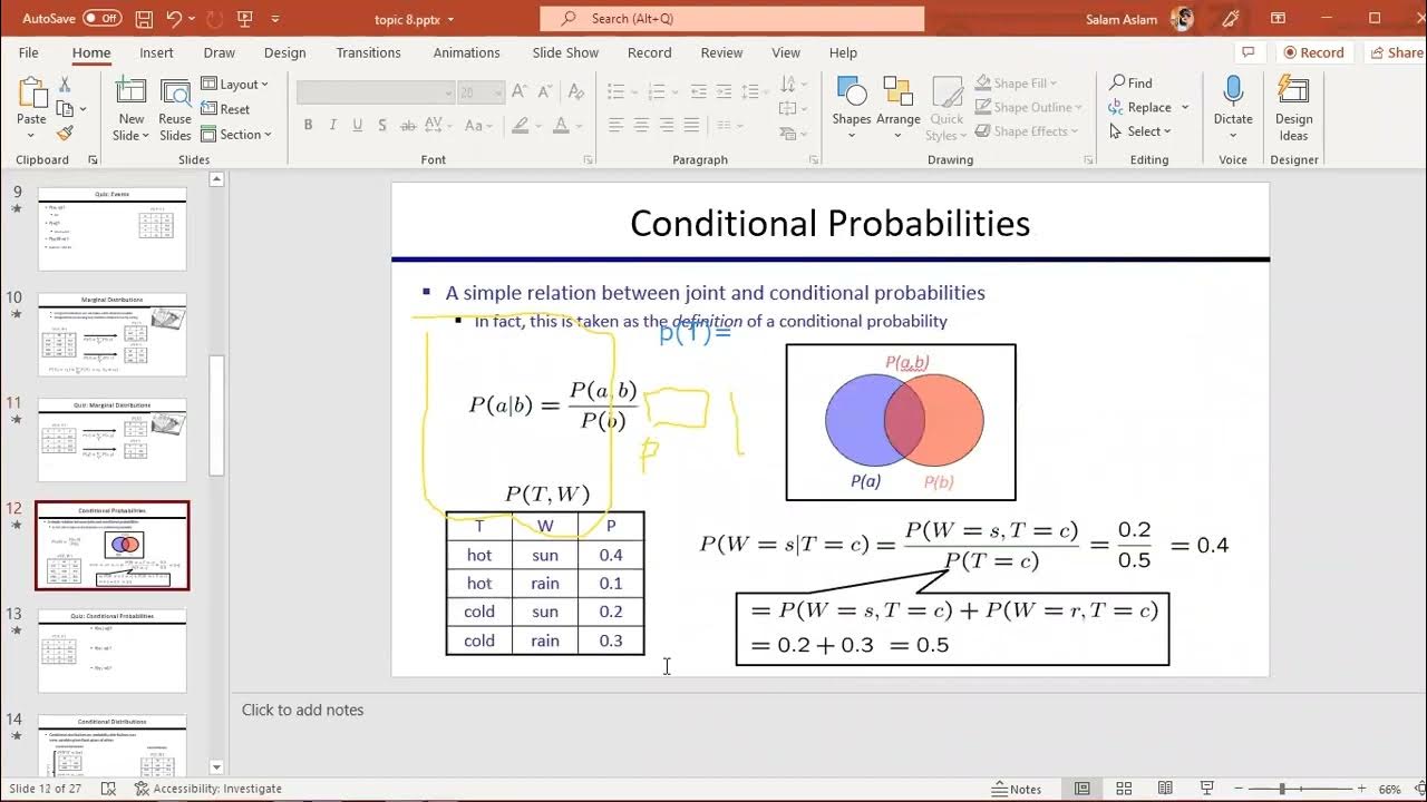 Probability in Artificial Intelligence | Part 2 | Artificial ...