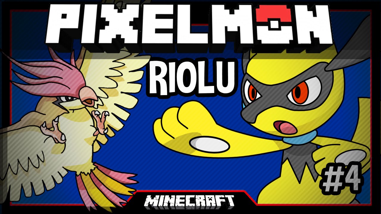 MEU LINDO RIOLU! #4 [LIGA PIXELMON] Vem Jogar! - YouTube