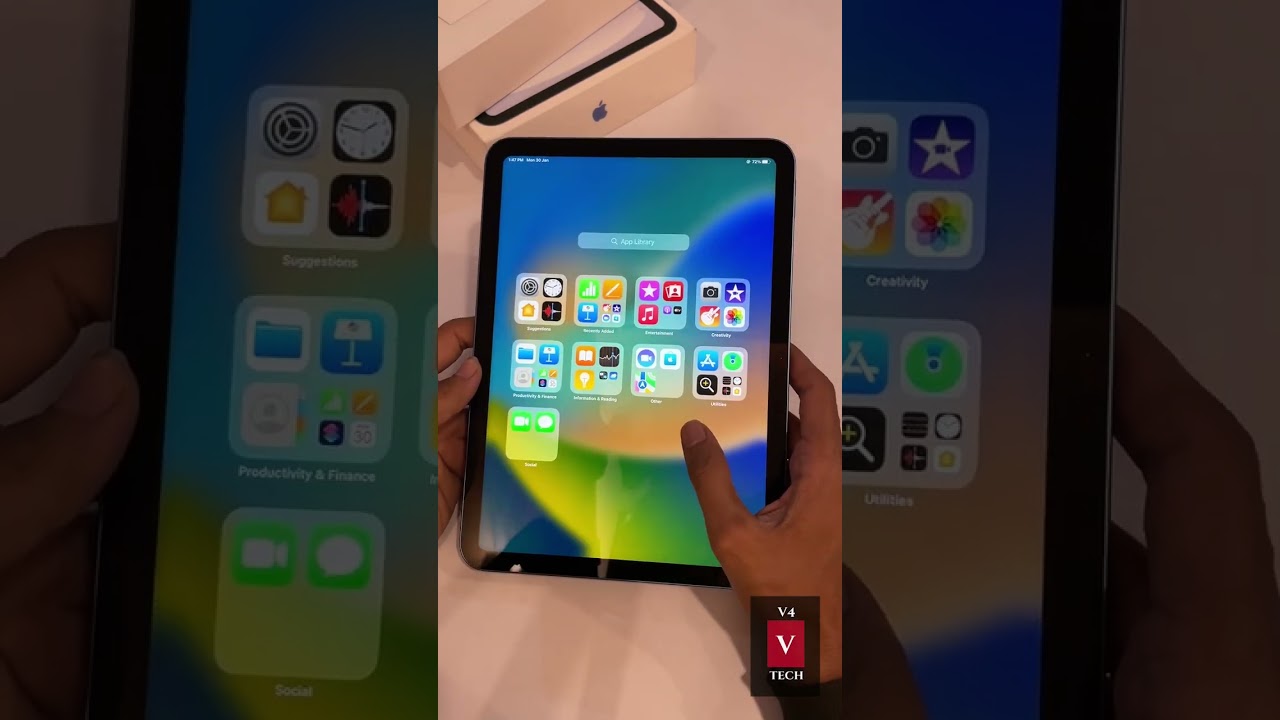 iPad 10th Generation Wifi + 256GB Storage | A14 Bionic Chip | 12 MP Wide Camera