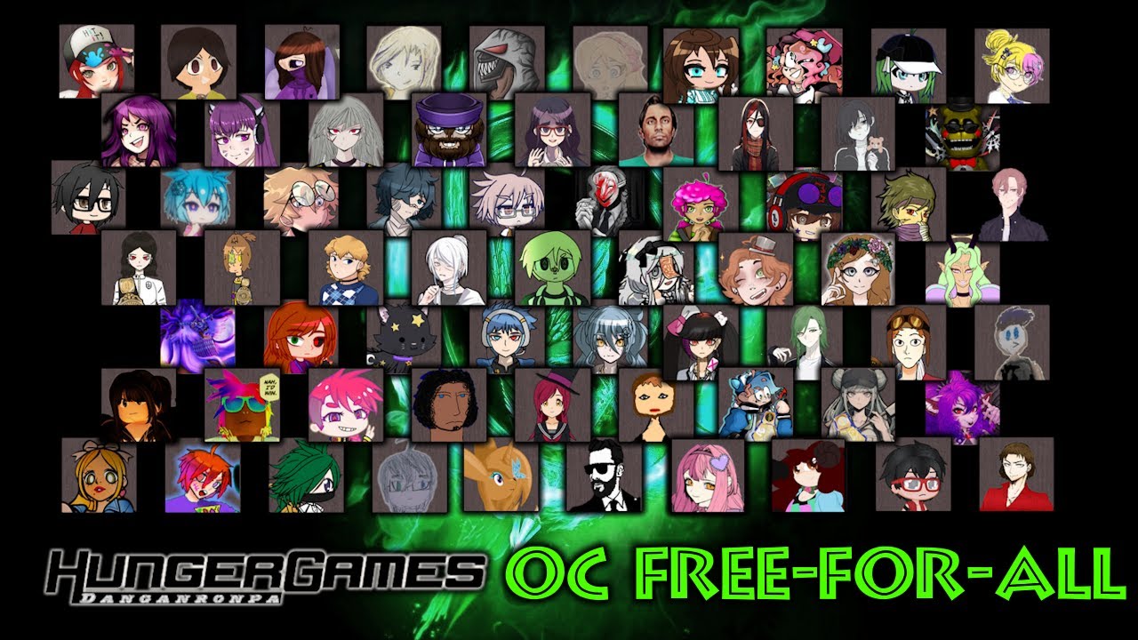 He Do Be Kinda Cute | Danganronpa Hunger Games: OC Free For All - YouTube